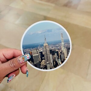 New York Sticker - Empire State Building - Empire State Sticker - New ...