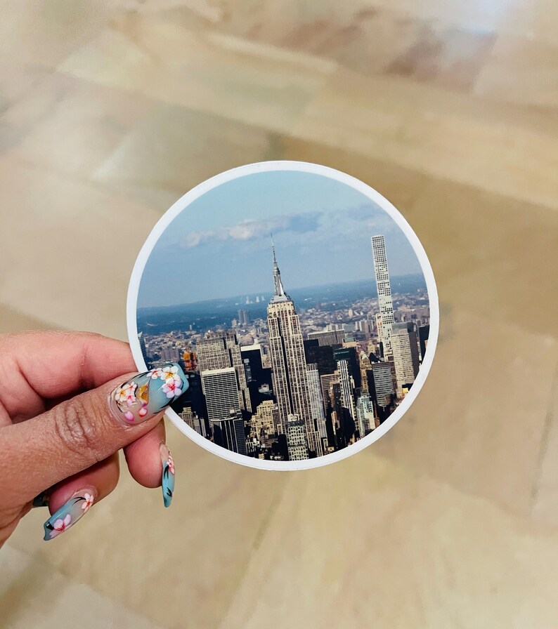 New York Sticker Empire State Building Empire State | Etsy