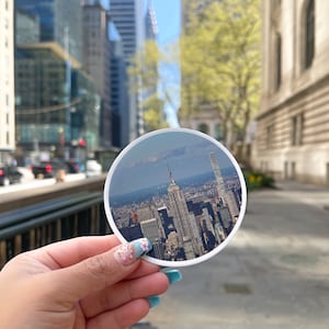 New York Sticker - Empire State Building - Empire State Sticker - New ...