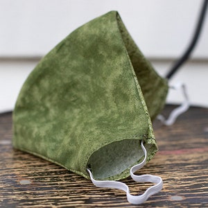 Mossy Green Face Mask - Made in USA - Nature Face Mask - Tree Mask ...