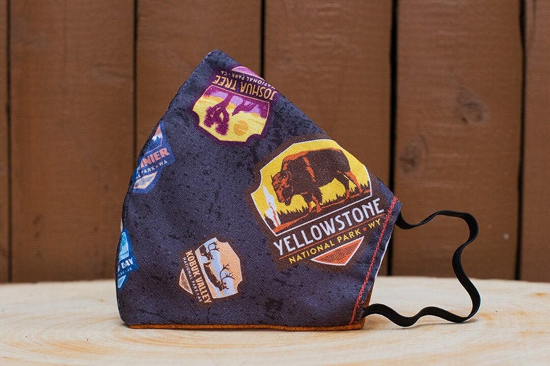 National Park Face Mask - National Park Mask - Nature Face Mask ...