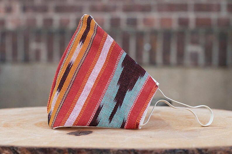 Aztec Serape Face Mask - Mexican Mask - Artisan Mask - Serape Face Mask ...