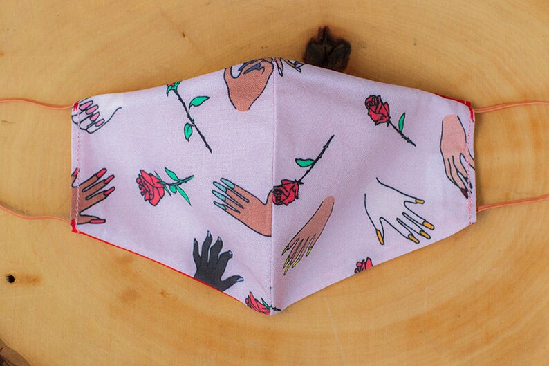 Nail Tech Face Mask With Nose Wire Nail Technician Face Mask - Etsy