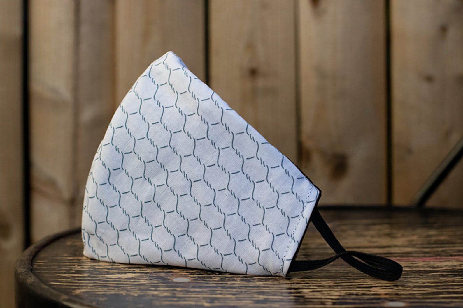 Gated Two Tone Face Mask Halloween Face Mask Made in USA | Etsy