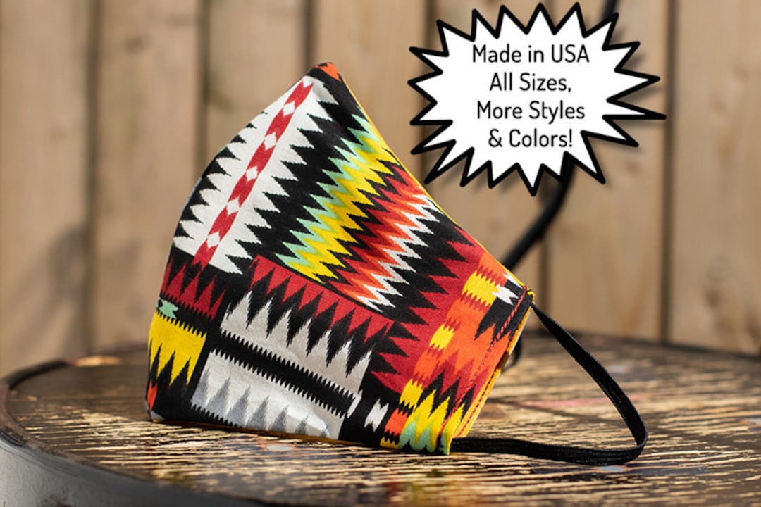 Tribal Face Mask - Tribal Mask - Ethnic Mask- Artisanal Mask - Native ...