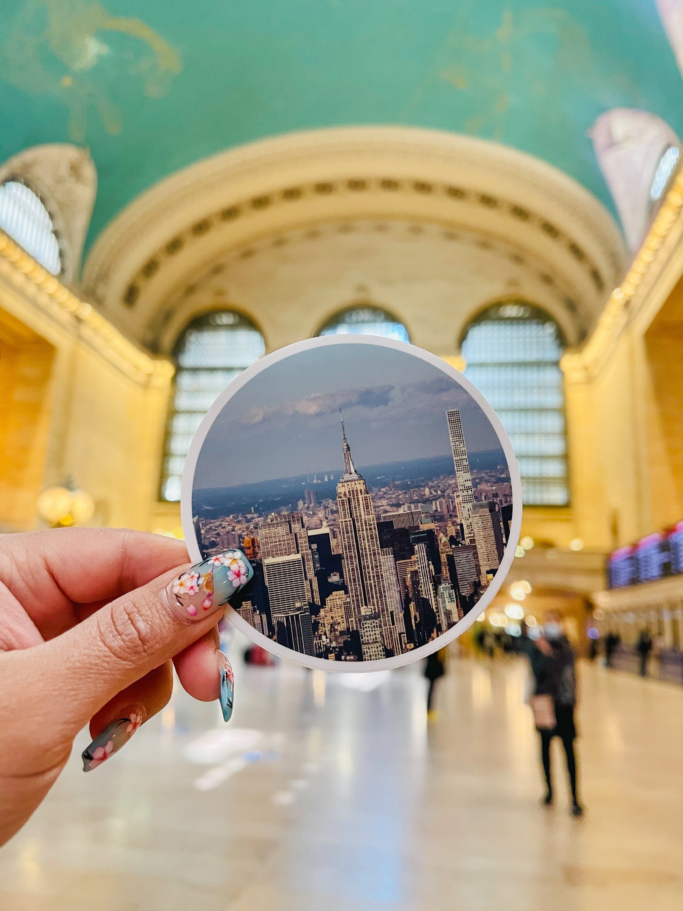 New York Sticker Empire State Building Empire State | Etsy