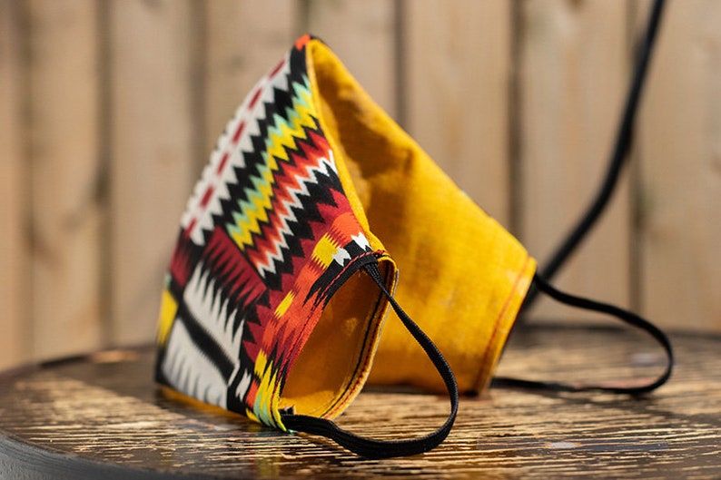 Tribal Face Mask Tribal Mask Ethnic Mask Artisanal Mask - Etsy