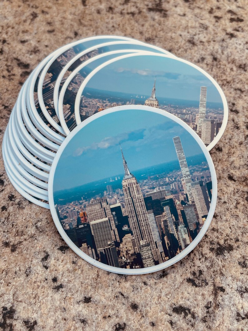 New York Sticker Empire State Building Empire State | Etsy