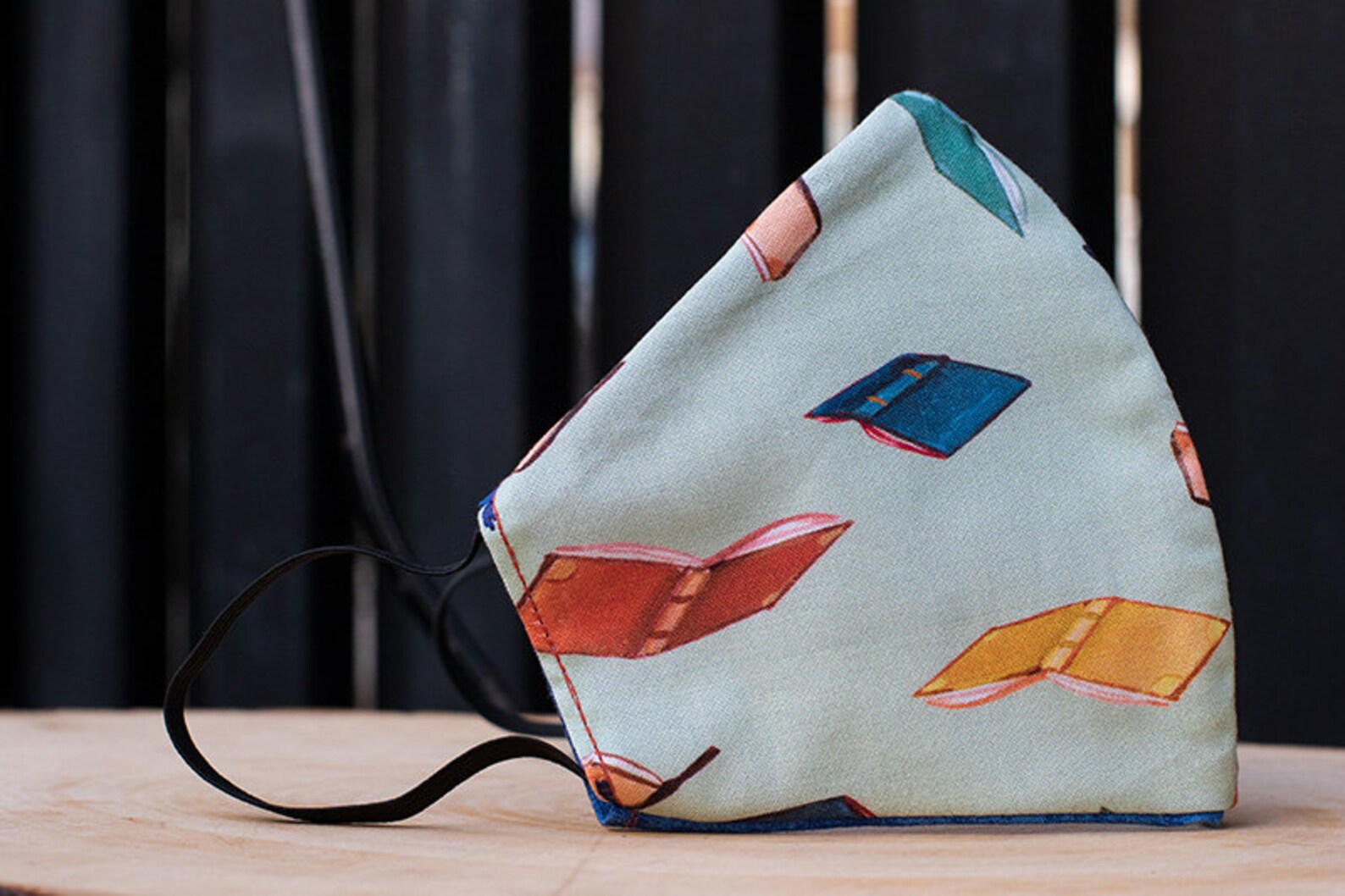 Bookworm Face Mask Halloween Face Mask Teacher Face Mask | Etsy