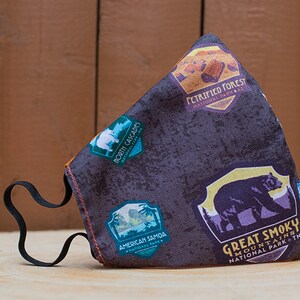 National Park Face Mask - National Park Mask - Nature Face Mask ...