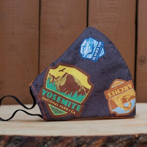 National Park Face Mask - National Park Mask - Nature Face Mask ...