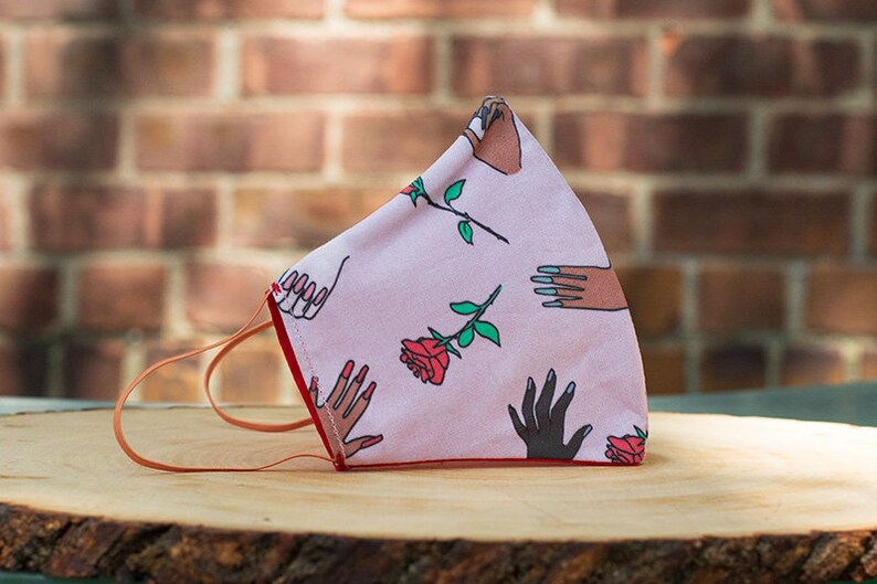 Nail Tech Face Mask With Nose Wire Nail Technician Face Mask - Etsy