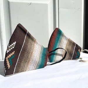 Native Serape Face Mask Ethnic Face Mask Western Face Mask Artisanal ...