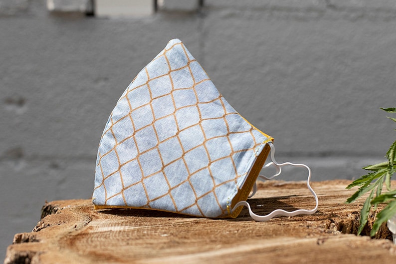 Blue Gates Face Mask Made in USA Ocean Face Mask Beach - Etsy