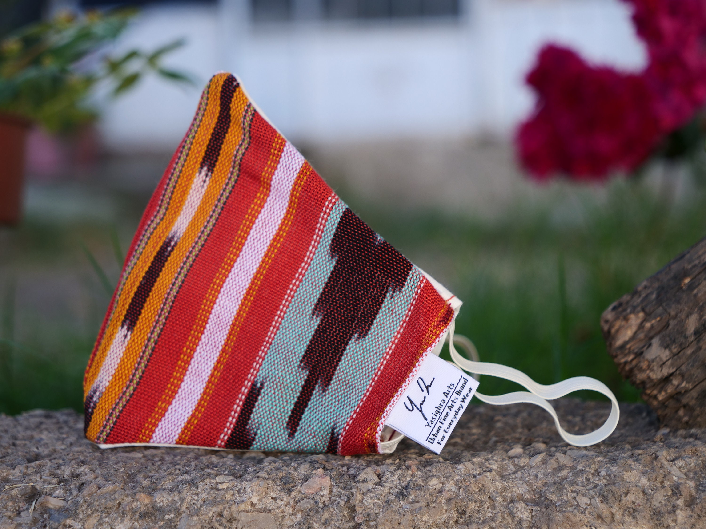 Aztec Serape Face Mask - Mexican Mask - Artisan Mask - Serape Face Mask ...