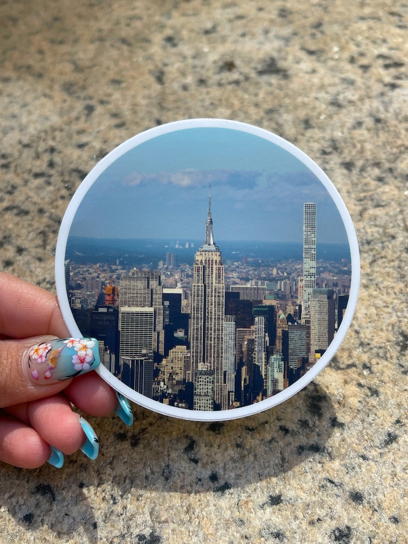 New York Sticker Empire State Building Empire State | Etsy