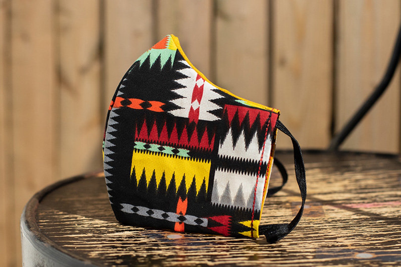 Tribal Face Mask Tribal Mask Ethnic Mask Artisanal Mask | Etsy