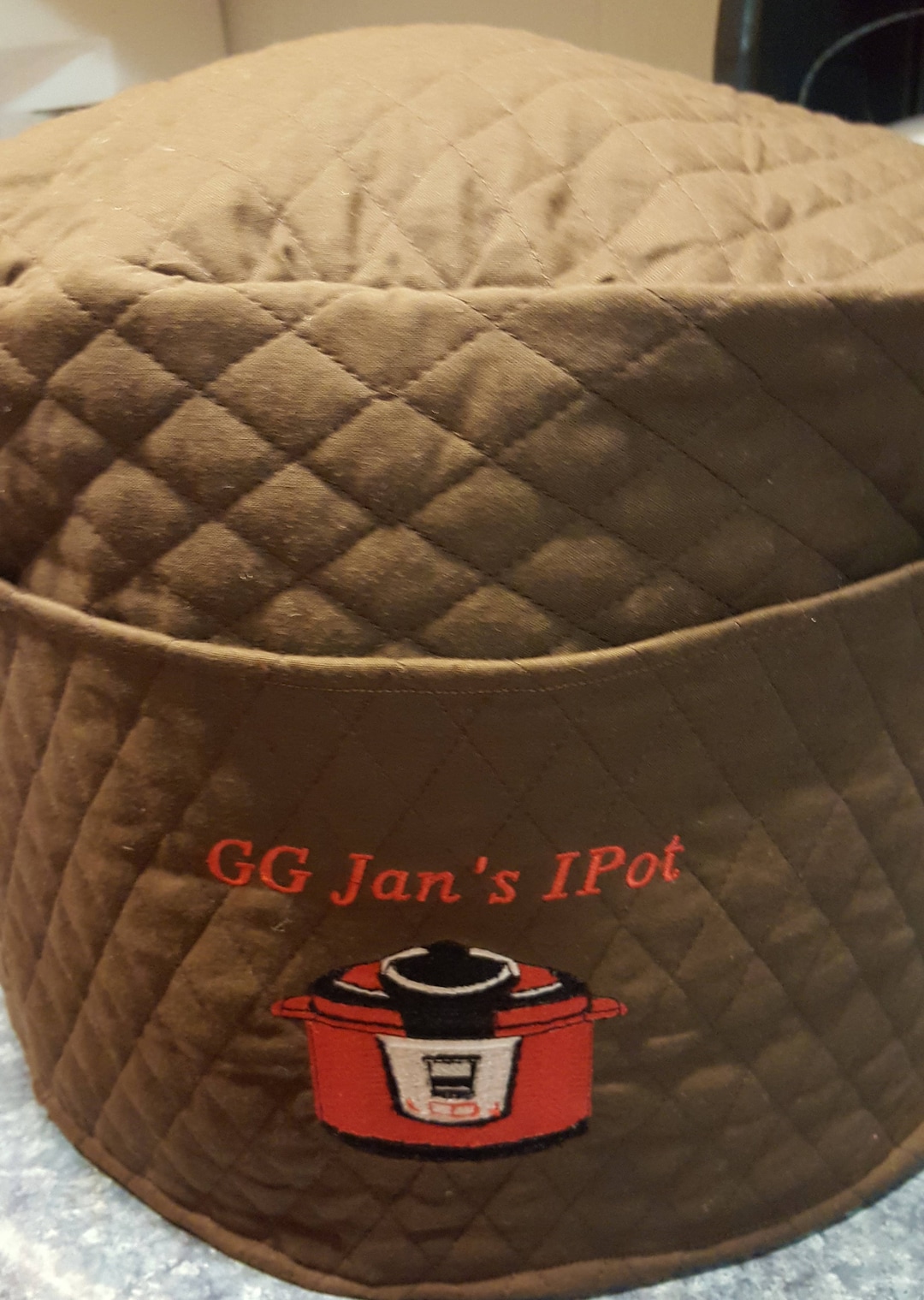 Personalized Quilted Instant Pot Cover for 3, 6, and 8 Quart Sizes ...