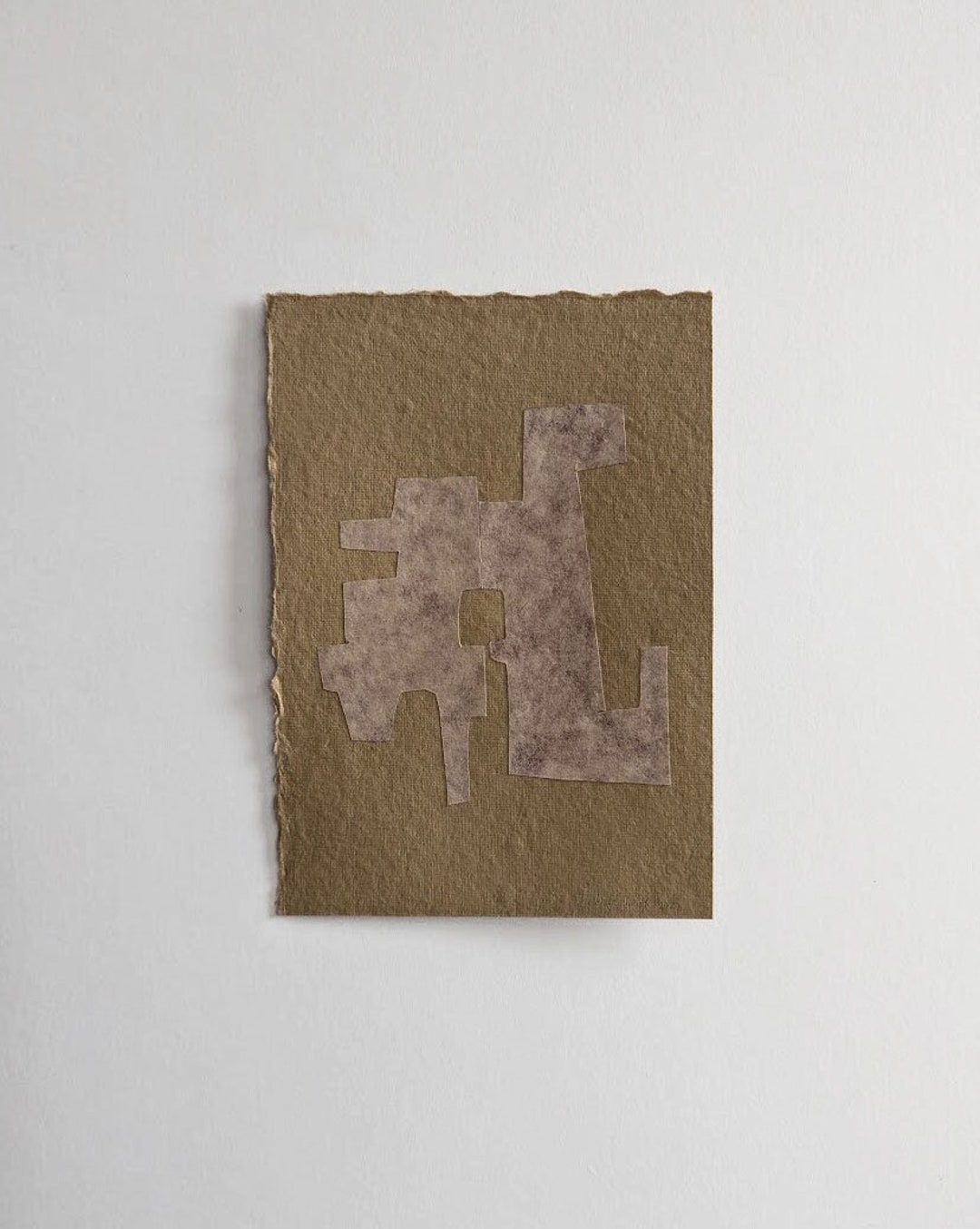 Original Paper Collage Minimal Abstract - Etsy
