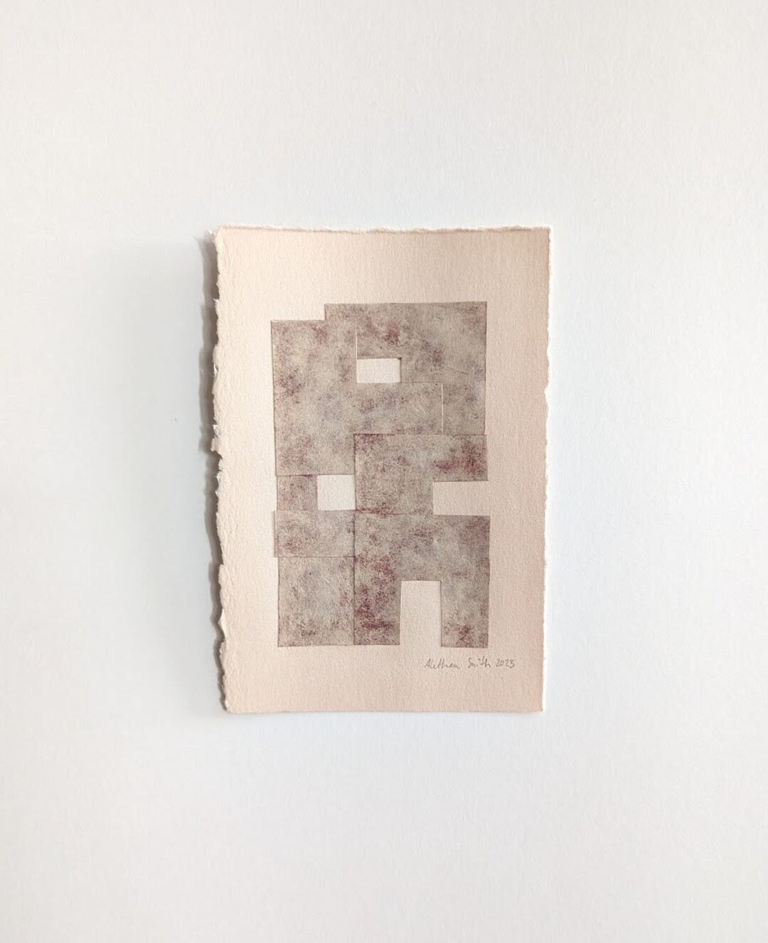 Original Paper Collage | Modulus | Handmade Abaca & Cotton Paper ...