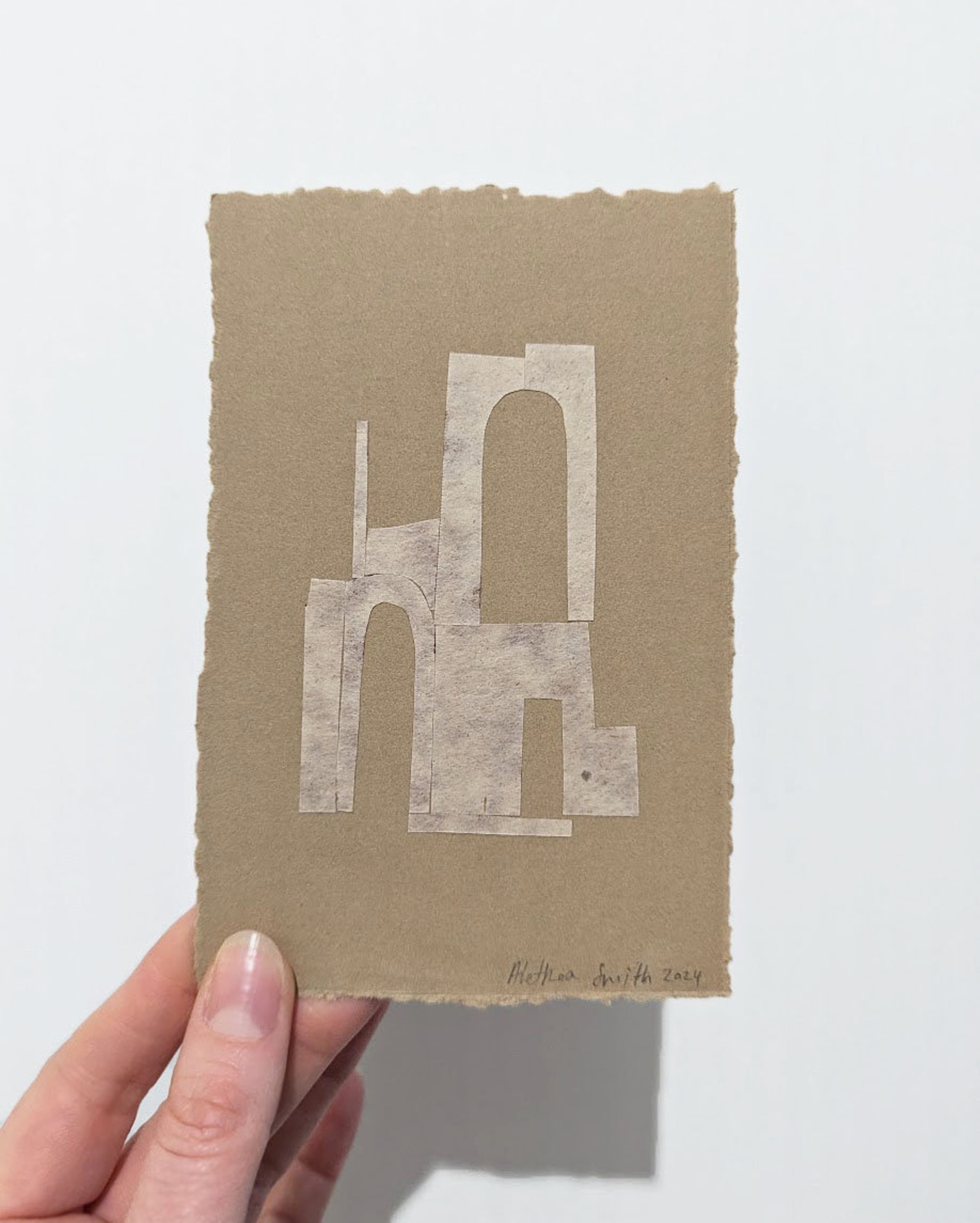 Original Paper Collage | Arches on Cotton Paper - Etsy