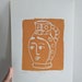 Original | Picasso Jug 2 | Monotype Print on Paper | Unframed - Etsy