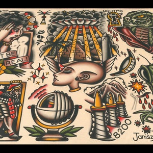 Extraterrestrial Flash (6 Sheet Set) - Etsy