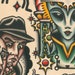 Alien Tattoo Flash Print #5: Ufology Art (11x14) - Etsy