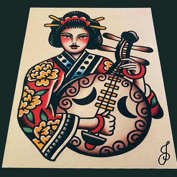 Flash Tattoo Print - Etsy