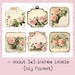 Flowers Label Kit - Blank Labels With Flowers, Gardeners Labels ...