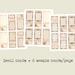 Vintage Sample Cards #2 Digital Set, Printable, for Junk Journal ...