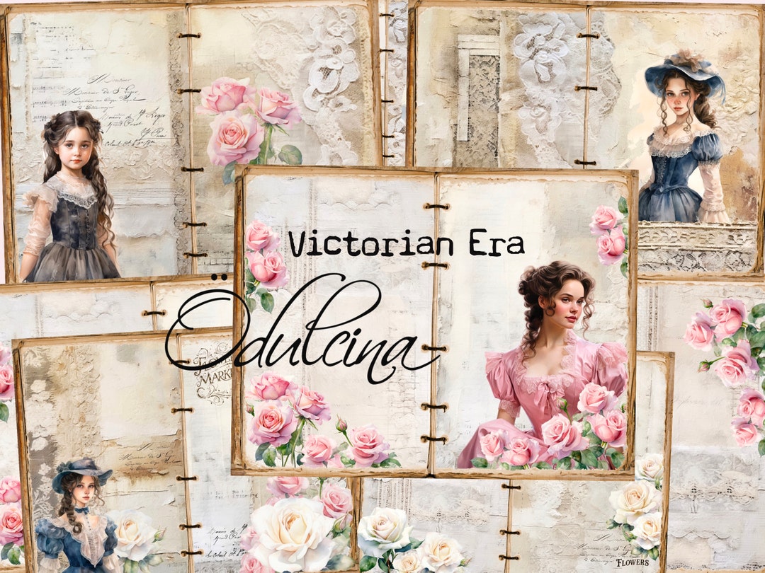 Victorian Era Pages, Digital Download - Antique Papers - Printable for ...