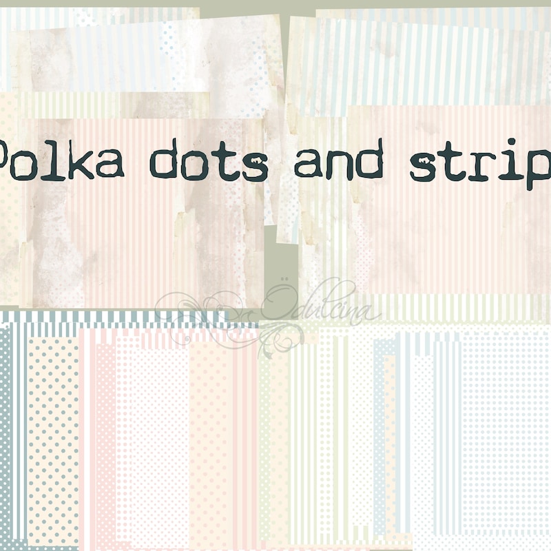 Dots and Stripes - Etsy
