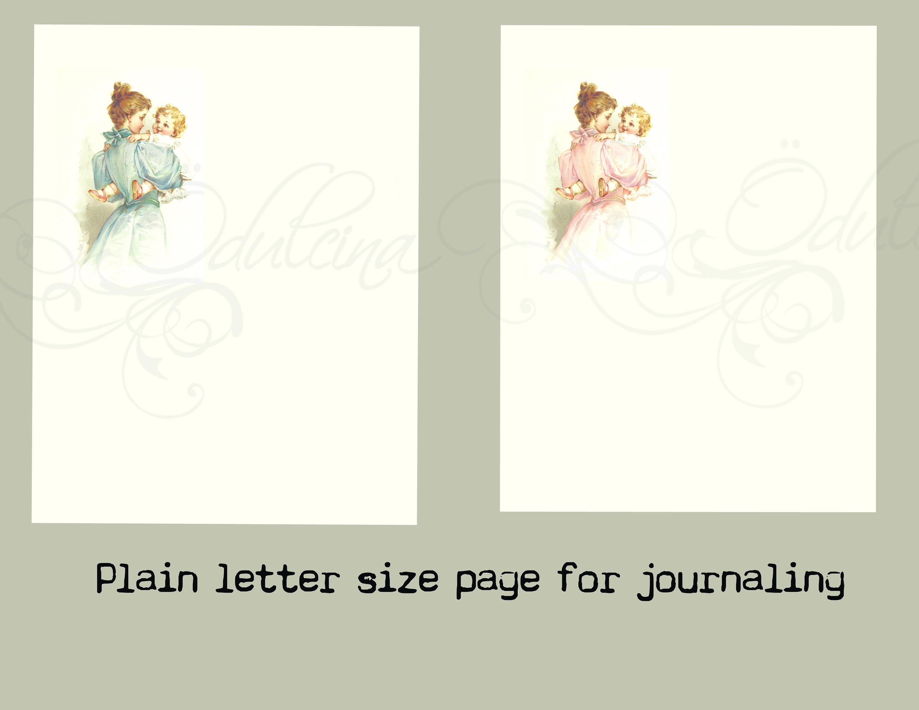 Dear Mama Kit, Printable, Digital Download, Junk Journal - Scrapbooking ...