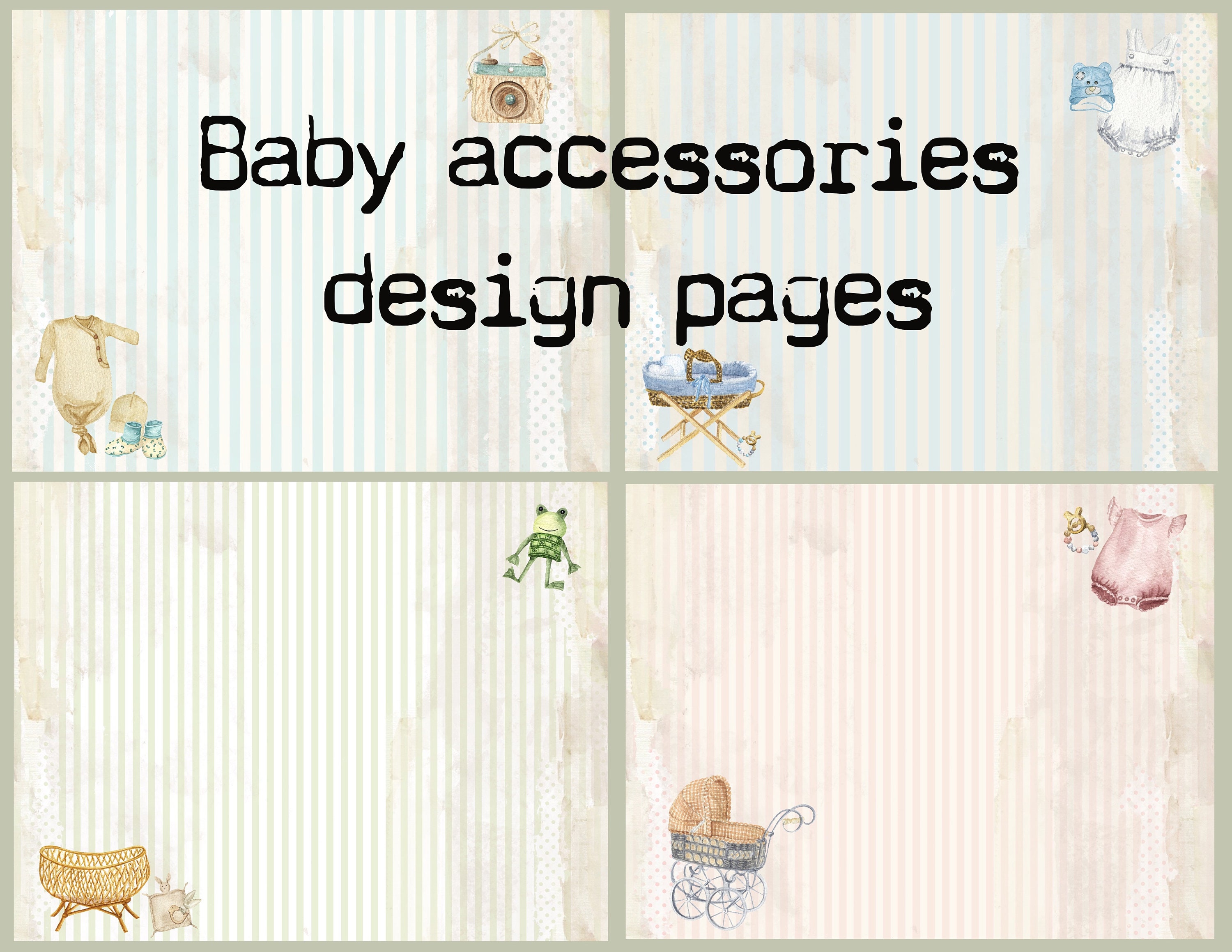 Dear Mama Design Pages Kit Printable Digital Download Junk - Etsy