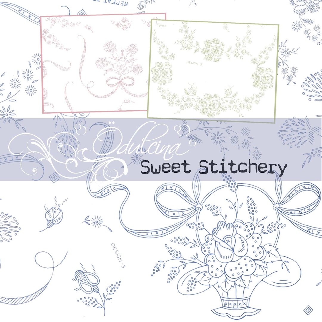 Sweet Stitchery Printable - Collection and Reproduction of Old ...