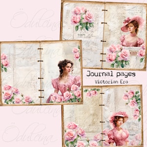 Victorian Era Pages, Digital Download - Antique Papers - Printable for ...