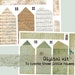 Little House Ephemera Kit, Printable, Tag Creation, Junk Journal ...