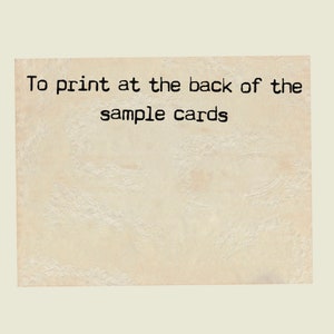 Vintage Sample Cards #2 Digital Set, Printable, for Junk Journal ...