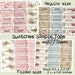 Swatches Sample Top Digital Set, Printable, for Junk Journal Ephemera ...