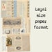 Legal Size Printable, Design Papers #2, Vintage Wallpaper - Antique ...