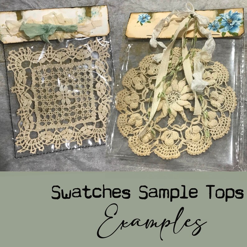 Swatches Sample Top Digital Set Printable for Junk Journal - Etsy