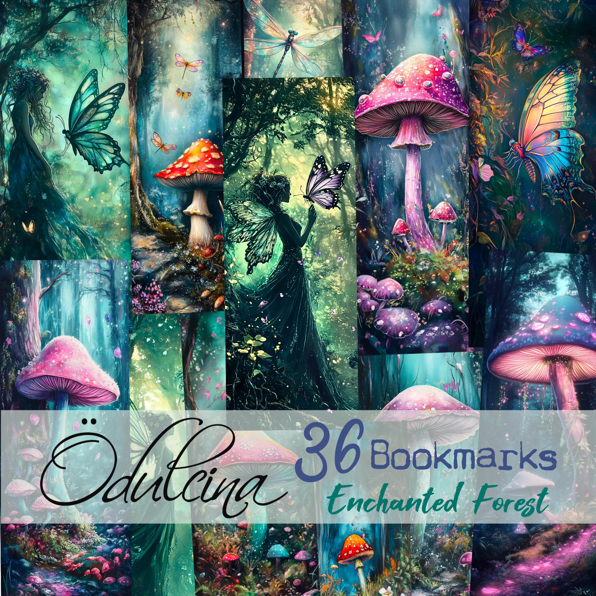 Enchanted Forest Bookmarks - French / English Kit With Positive Words ...