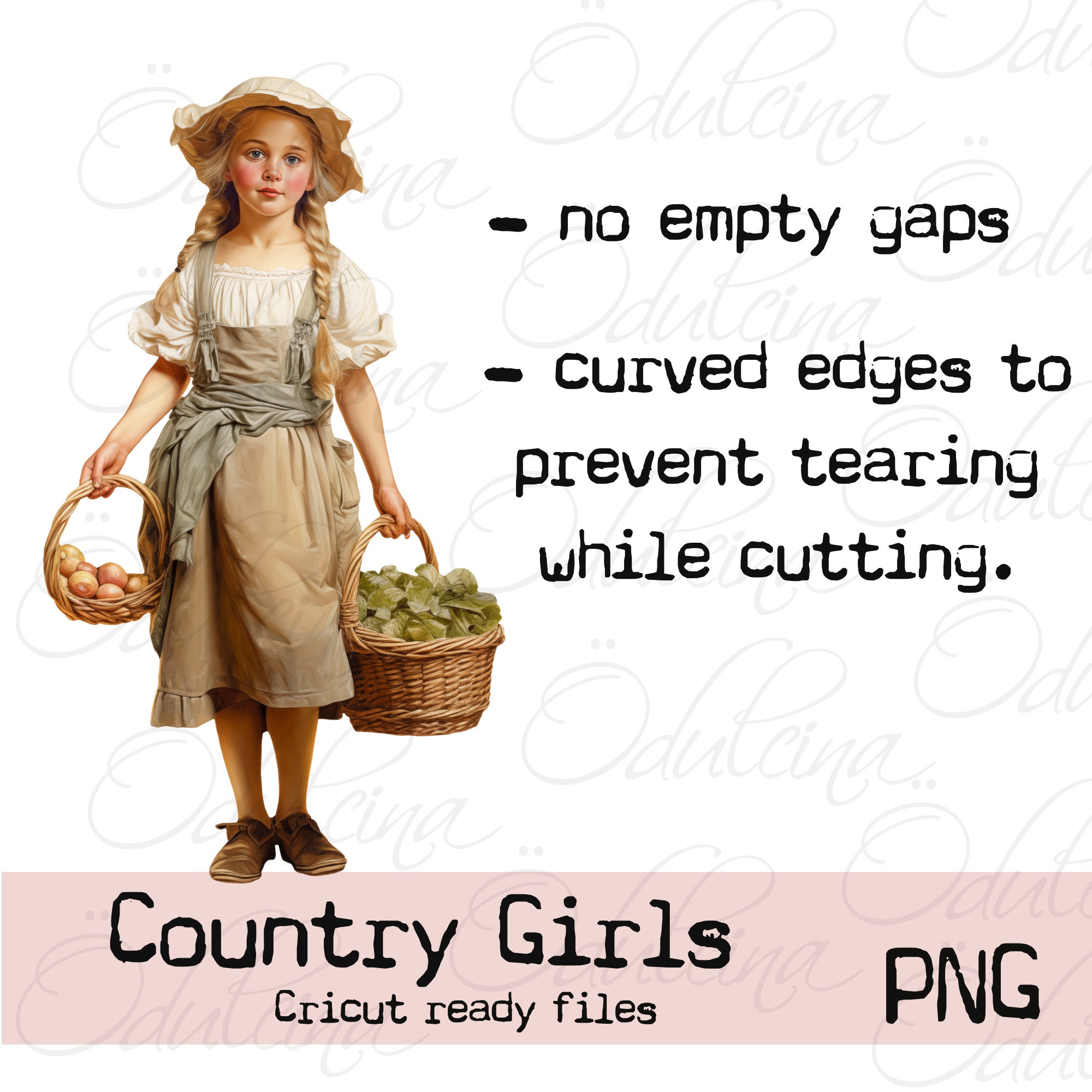 Country Girls, PNG Files Ready for Cricut Machine, Junk Journal ...