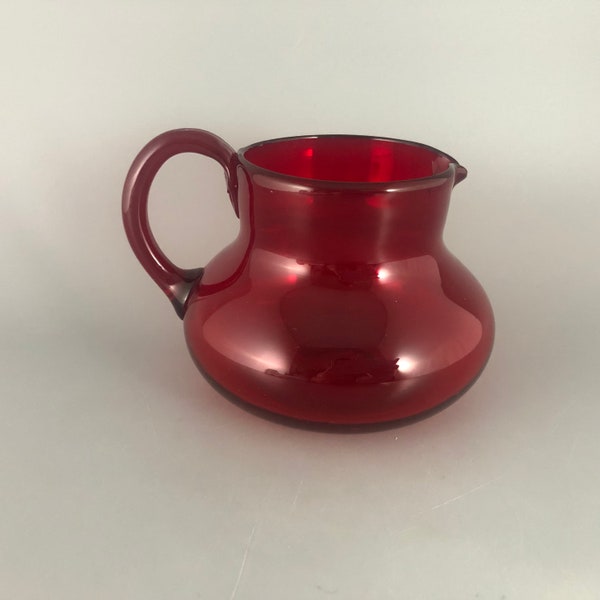 Small Glass Pitcher - Etsy