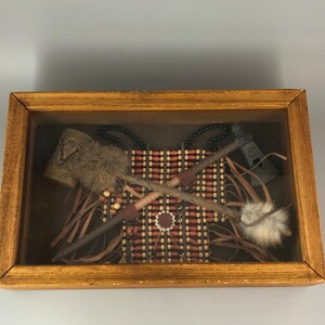 Native American Shadow Box Tomahawk Display - Etsy