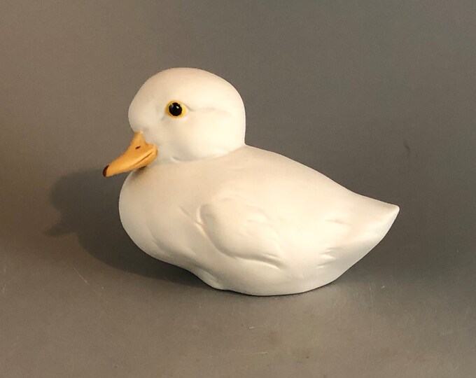 Kaiser White Porcelain Duck - West Germany - Etsy