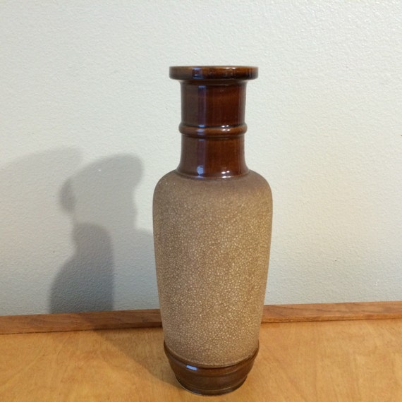 Royal Haeger Vase From Dundee ILLINOIS Brown Pottery Vase | Etsy