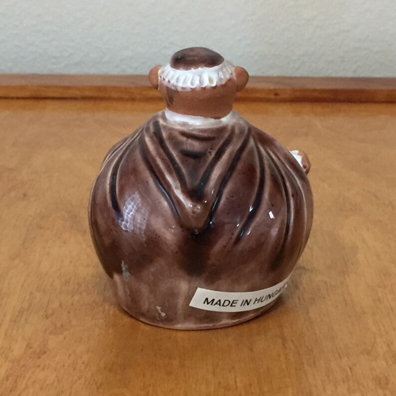 Religious Friar Monk Figurine Hungary Clay Pottery Bell - Etsy