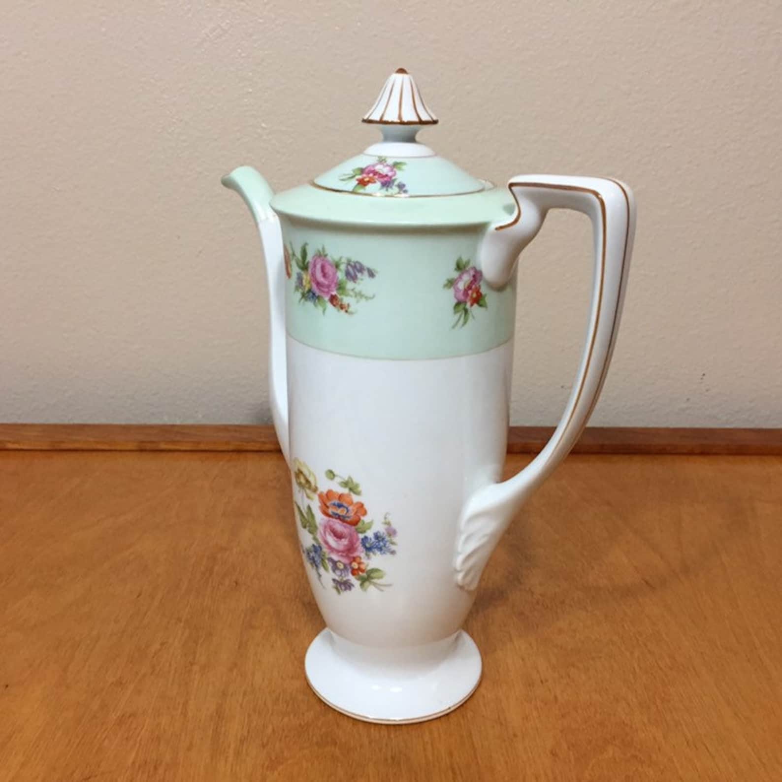 Noritake Porcelain Teapot Made in Japan | Etsy